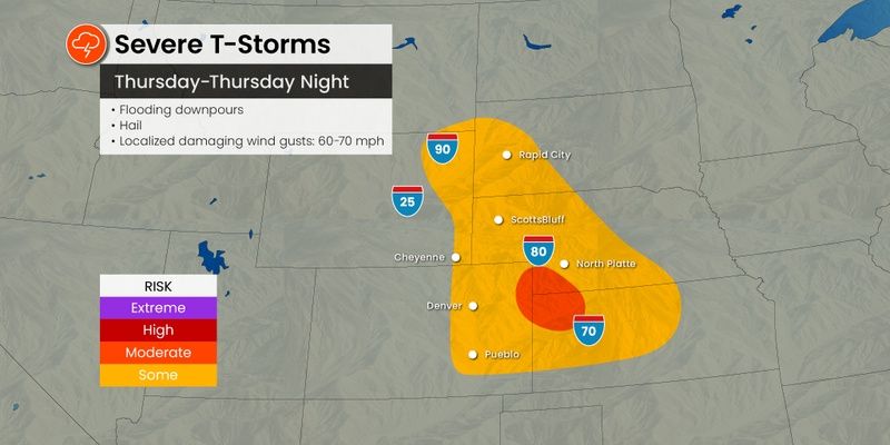 Severe Thunderstorms Arise Again Across the U.S. | Weather Forecast Now