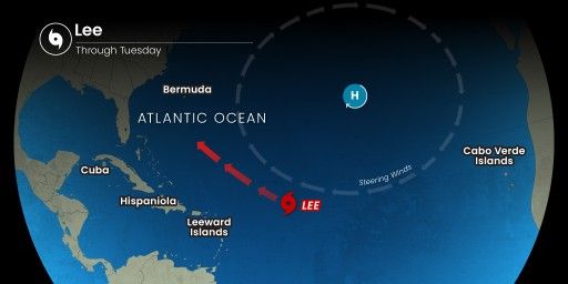New England Most Likely to See Impacts from Hurricane Lee | Weather ...